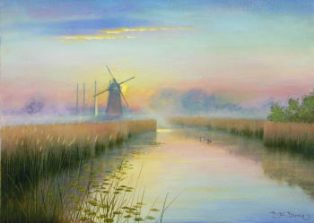 D F Dane - leading british artist